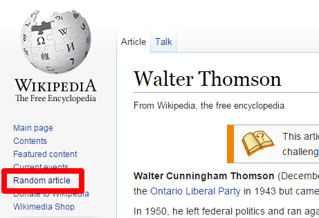 Become a Learning Machine with Wikipedia's Random Articles - Slackerize